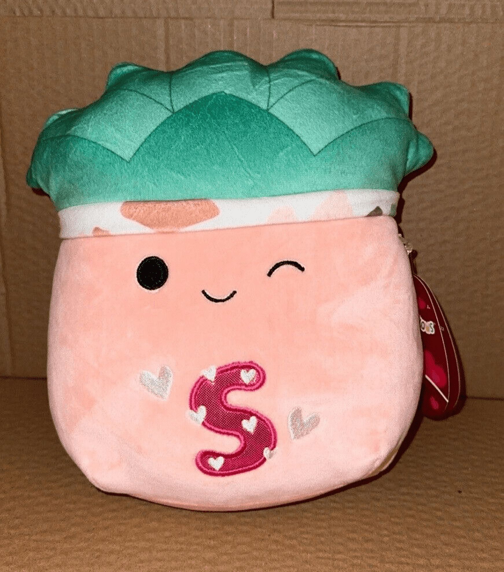 SQUISHMALLOW 8" Abena the Succulent “S” VALENTINES DAY PLUSH - Walmart.com