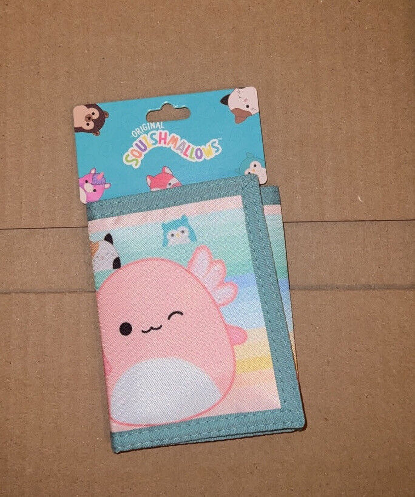 Squishmallows Squishmallow Axolotl Wallet New, With Tags - Walmart.com