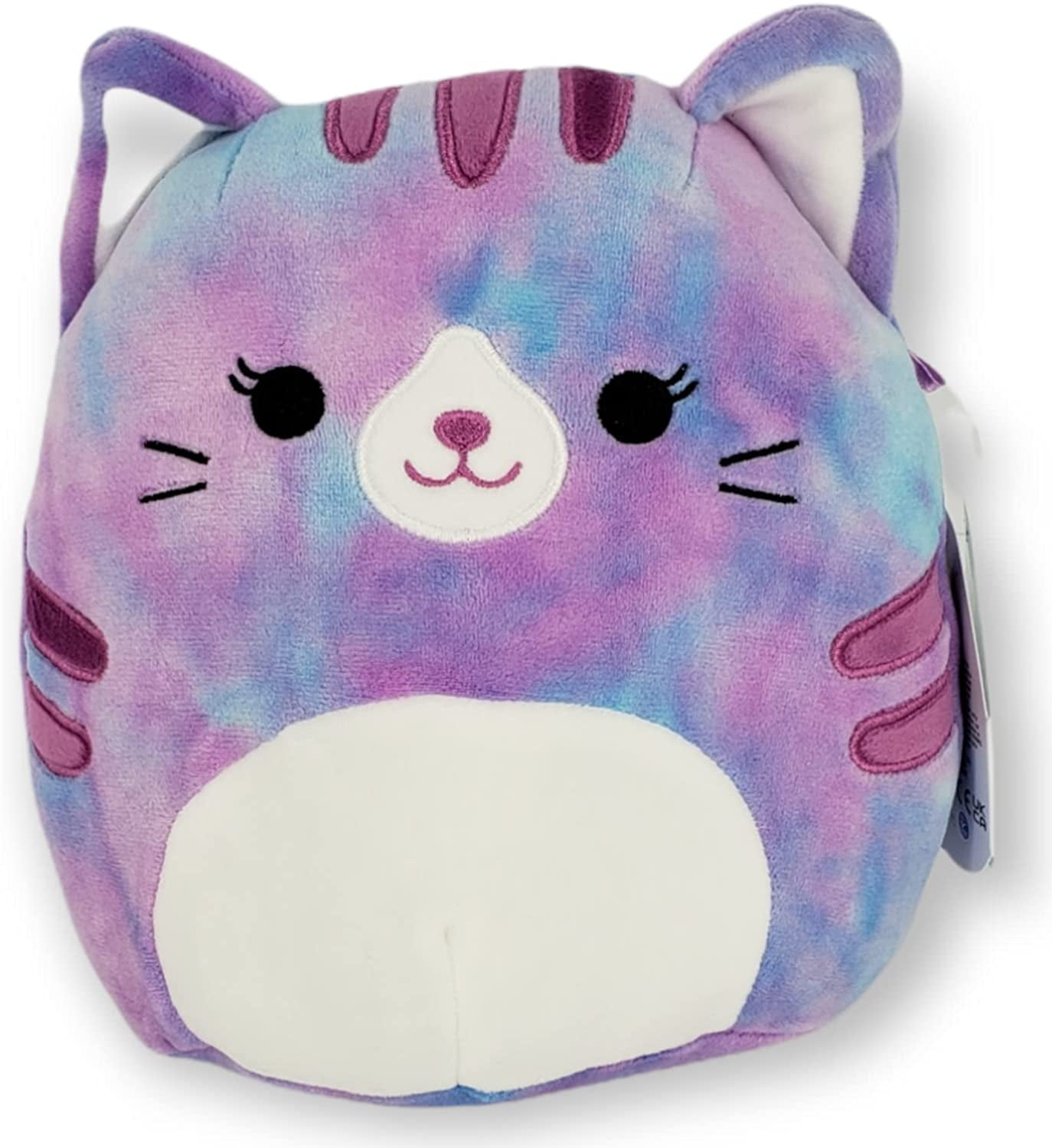 SQUISHMALLOW KellyToys - 8 Inch (20cm) - Eloise The Purple Tie Dye Cat ...