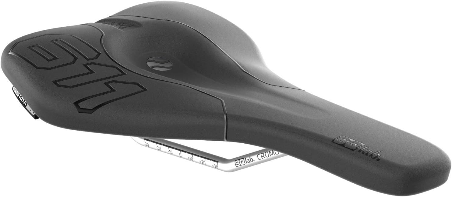 SQlab 611 Ergowave CrMo MTB Tech & Trail Bicycle Saddle - Walmart.com