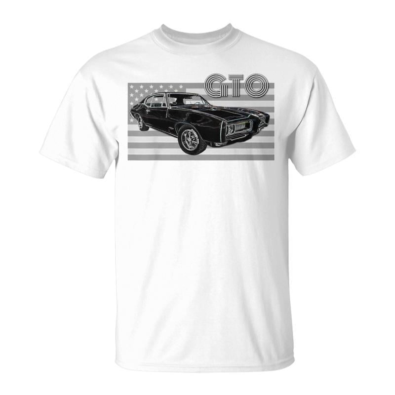 SR 1968 1967 1965 Gto Classic Car Old School Muscle Car 64 70 T-Shirt ...