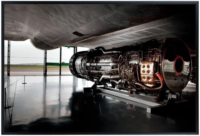 SR-71 Blackbird Engine Wall Art – Aviation Poster for Aerospace ...