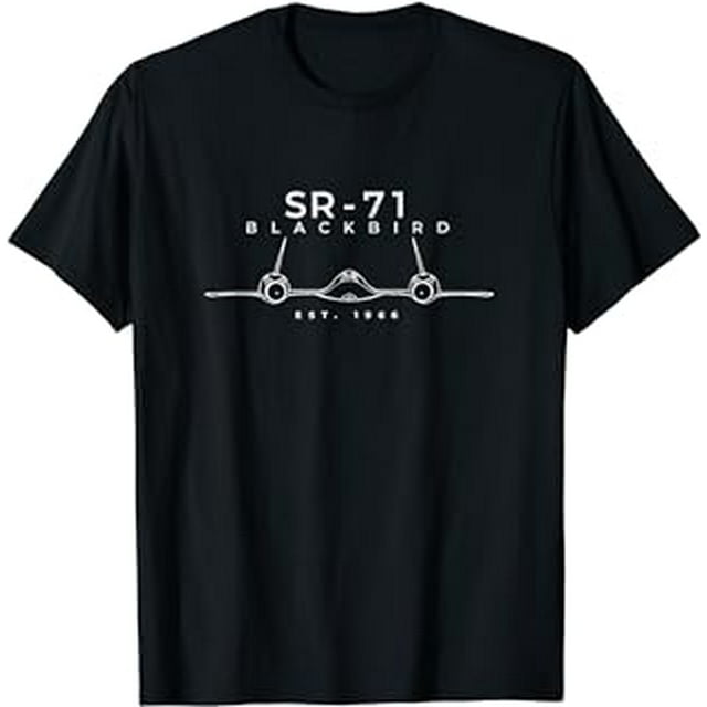 SR-71 Blackbird Est. 1966 - vintage logo T-Shirt - Walmart.com