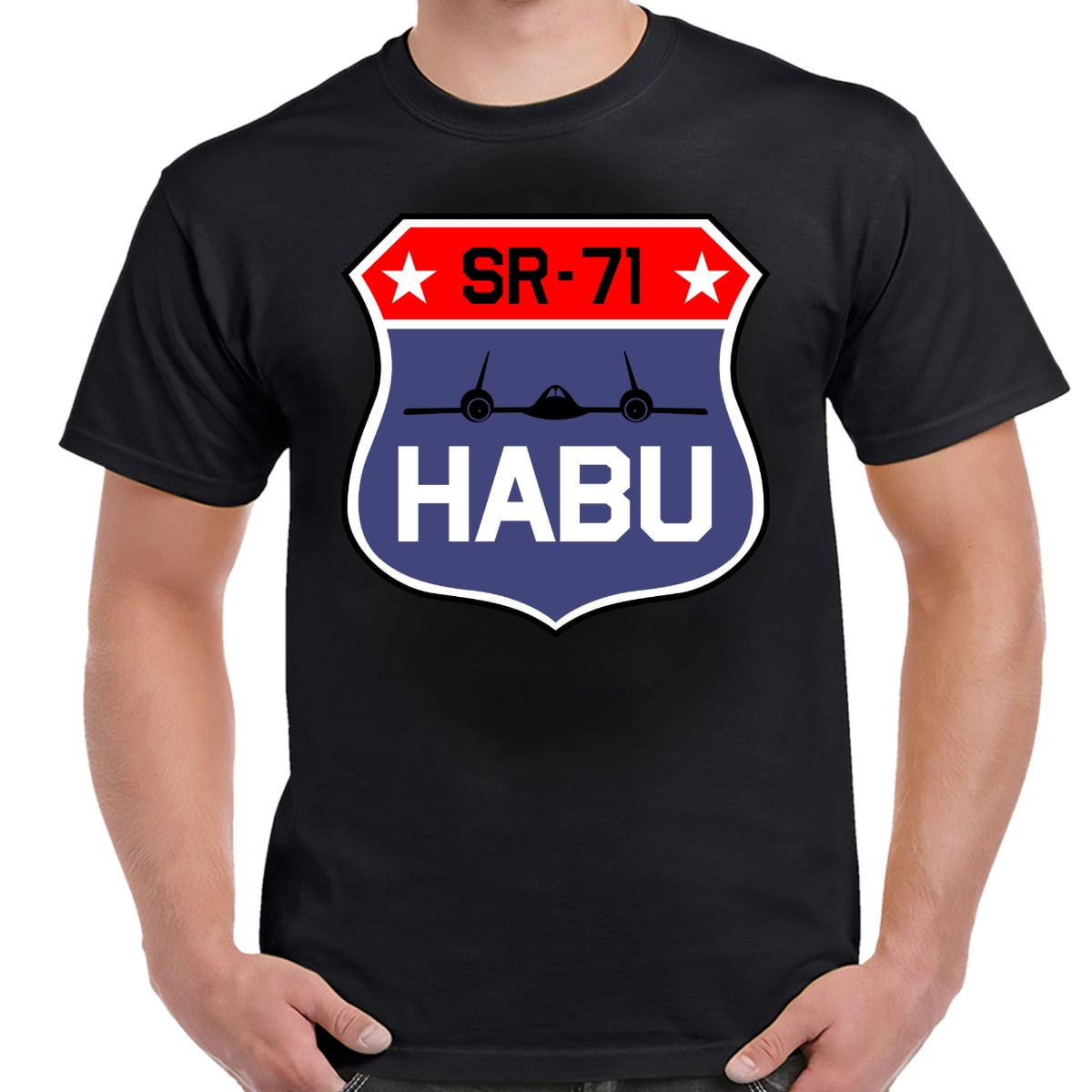 SR-71 Blackbird Habu Logo Mens T-Shirt-3XL - Walmart.com