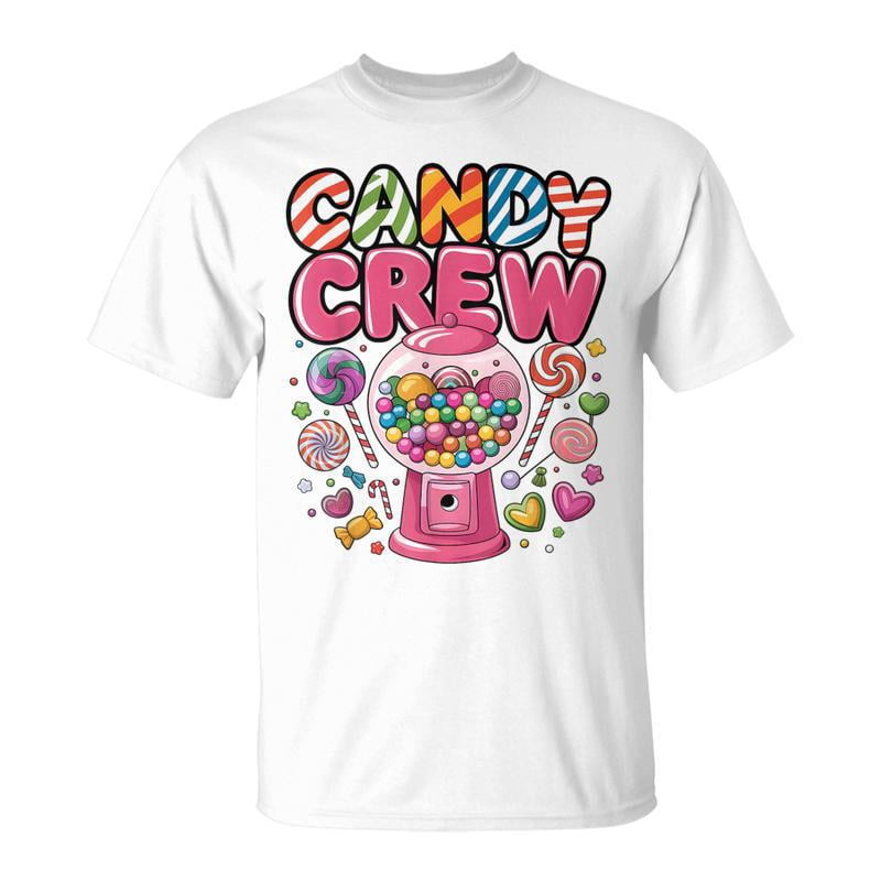 SR Candy Crew Candy Squad Sweetie Birthday Decorations T-Shirt ...