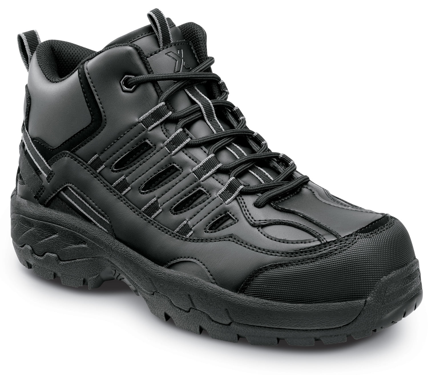 SR Max Boone, Men's, Black, Hiker Style Comp Toe, EH, Slip Resistant ...