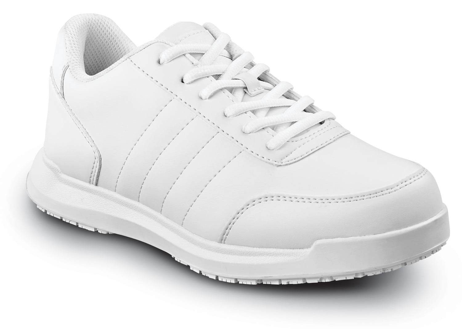 SR Max Maxton II, Women's, White, Soft Toe, MaxTRAX Slip Resistant, Low ...