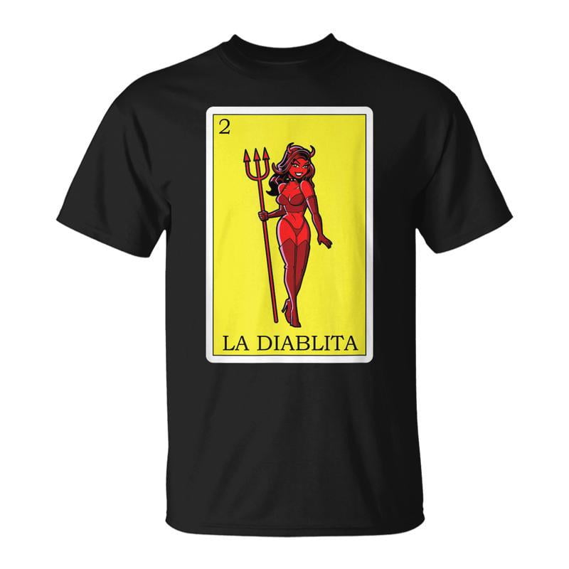 SR Mexican La Diablita T-shirt - Walmart.com