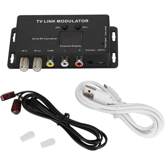 SR. Modulator, IR Modulator TM70 TV Link Modulator AV to RF Converter ...