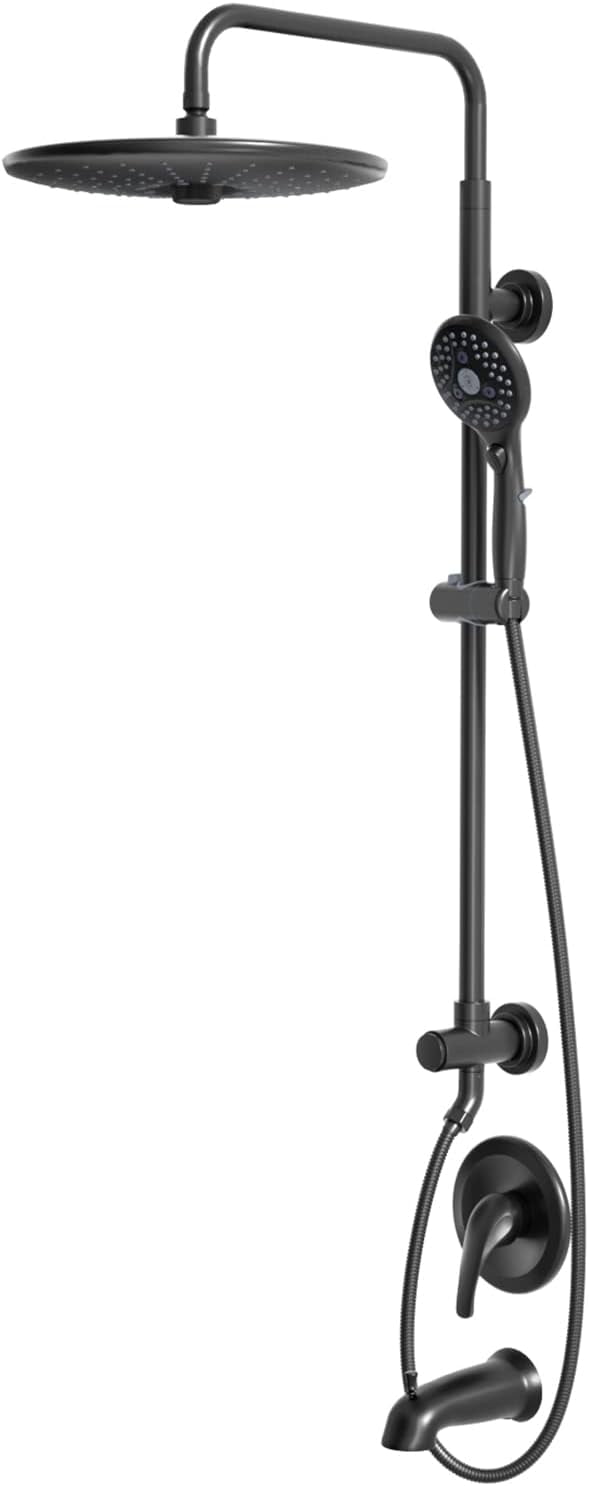 SR SUN RISE 10Inch Bathtub Faucet Set, Shower Tub Faucets Sets Complete ...