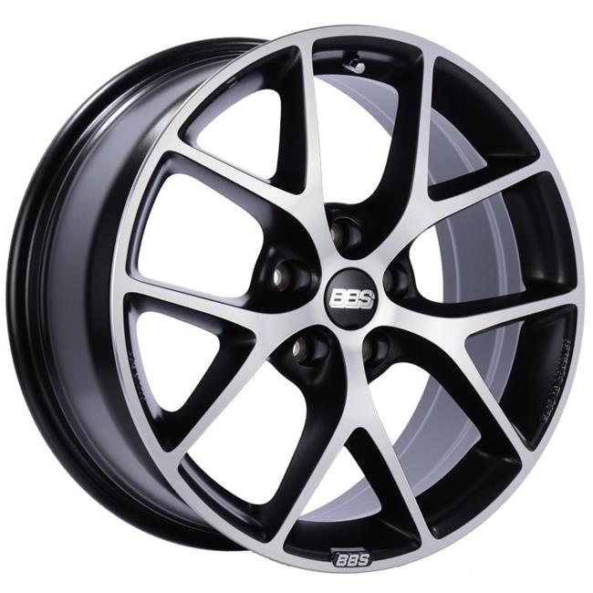 [SR030VGPK]BBS SR Wheels.BBS SR 19x8.5 5x108 ET45 Satin Black Diamond ...