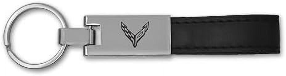 SR1 Performance C8 Corvette Leather Loop Key Chain - Officially ...