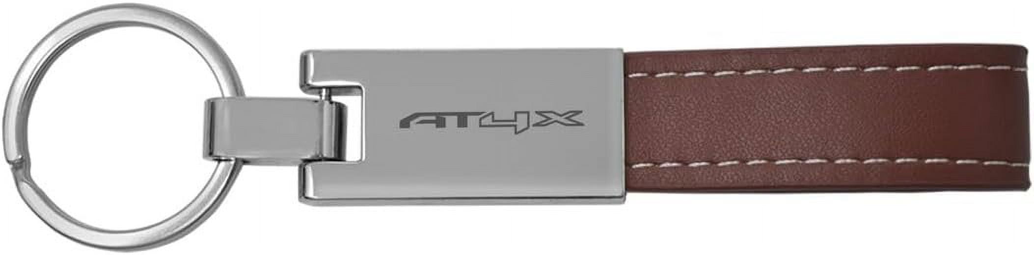 SR1 Performance GMC AT4X Keychain - Leather Key Tag for Sierra AT4 ...