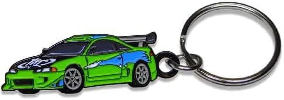 SR1 Performance Paul Walker's Mitsubishi Eclipse Keychain - Fast ...