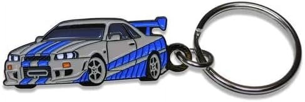 SR1 Performance Paul Walker's Skyline R34 GTR V-Spec Keychain - Fast ...