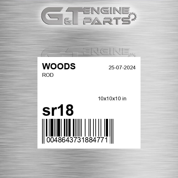 SR18 ROD fits WOODS (New OEM) - Walmart.com