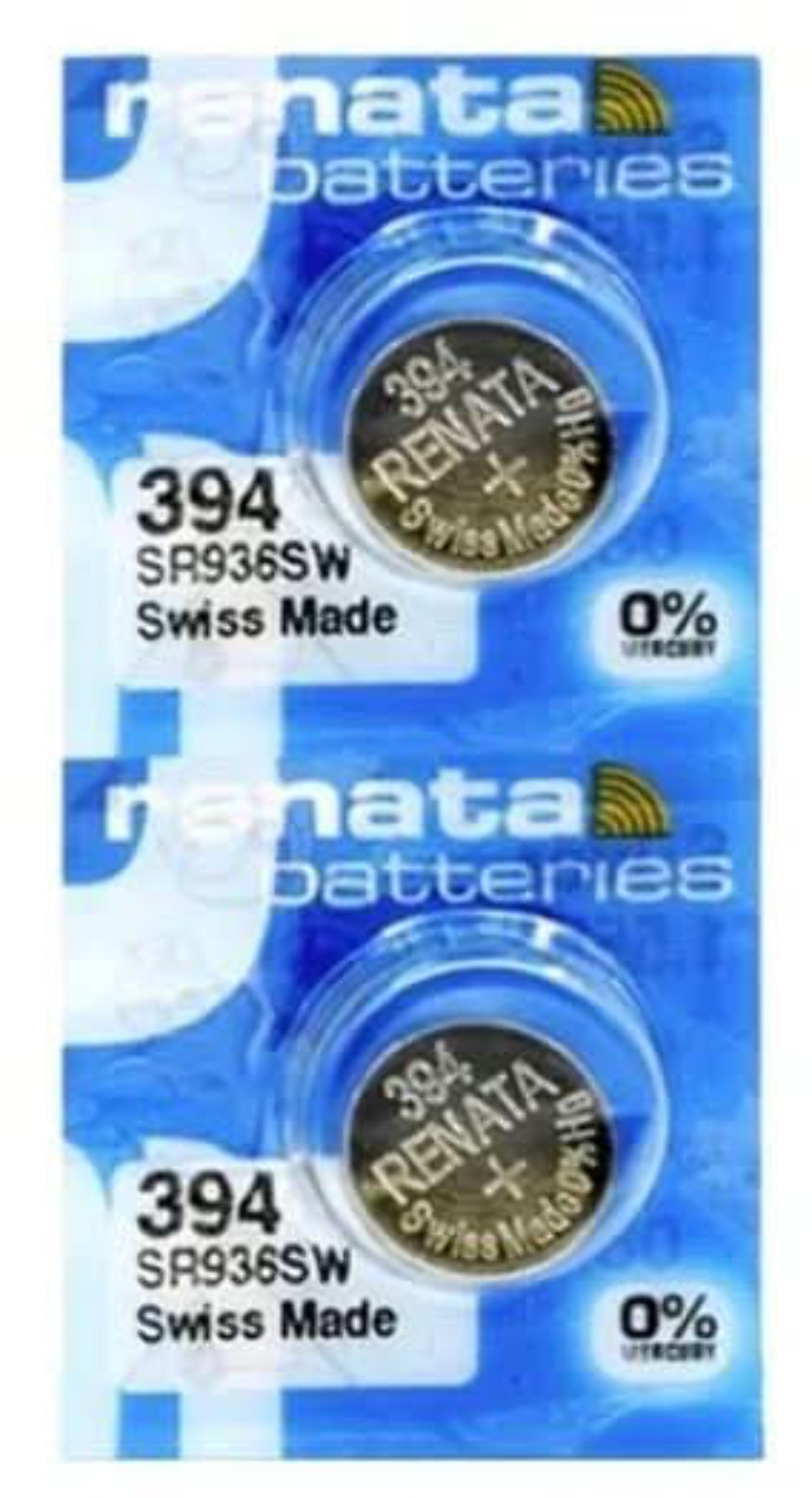 SR45 / 394 Renata Silver Oxide Button Cell Battery – 1.55V High ...