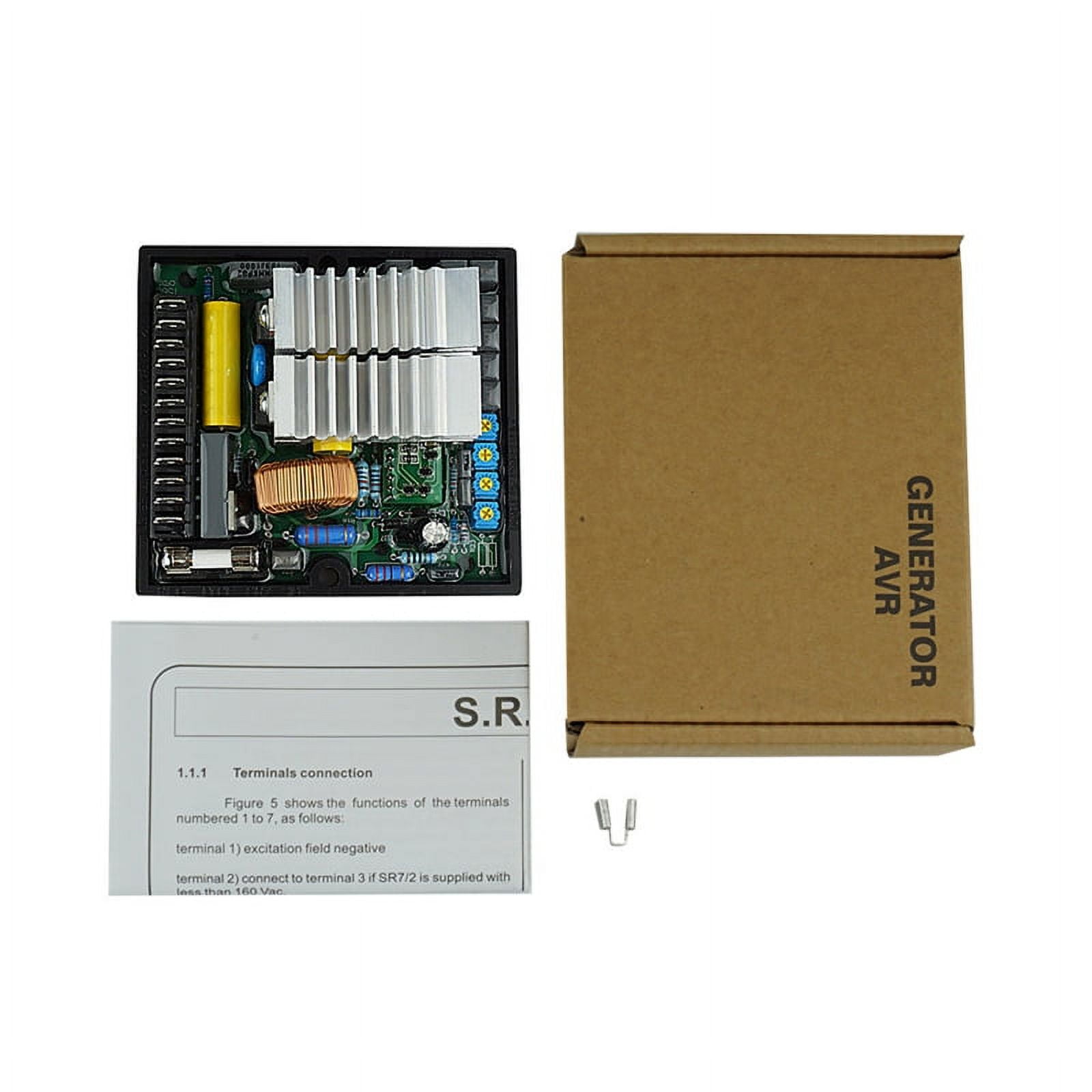 SR7-2G Generator Parts Auto Voltage Regulator AVR Convenient Voltage ...
