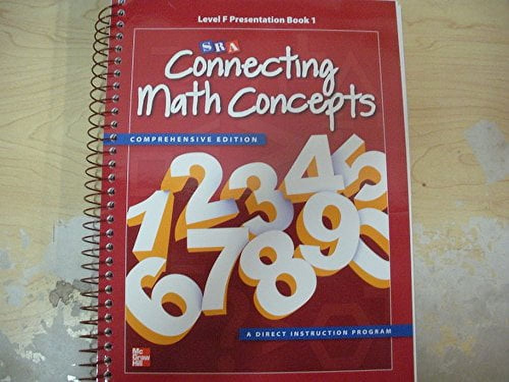 Pre-Owned SRA Connecting Math Concepts Level F Presentation Book 1 ...