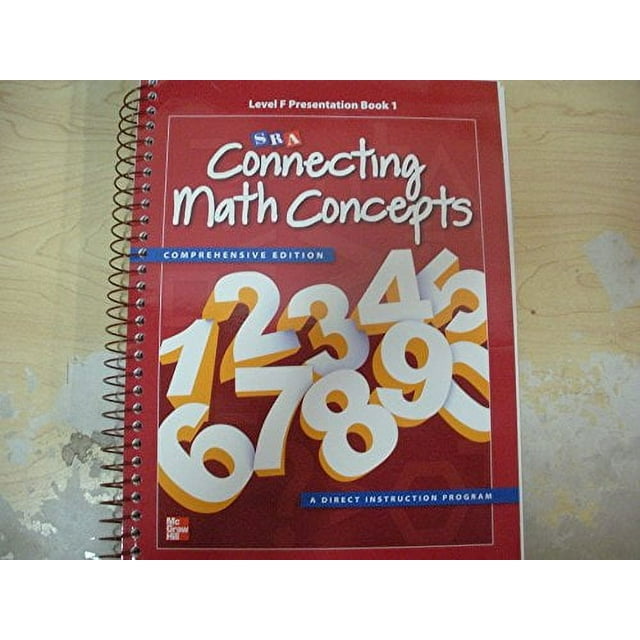 Pre-Owned SRA Connecting Math Concepts Level F Presentation Book 1 ...