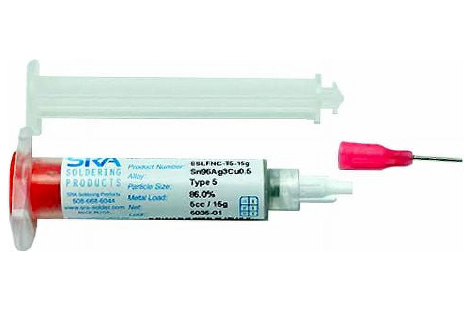 SRA SAC 305 Lead Free Solder Paste T5 - 15 Grams in a 5cc Syringe ...