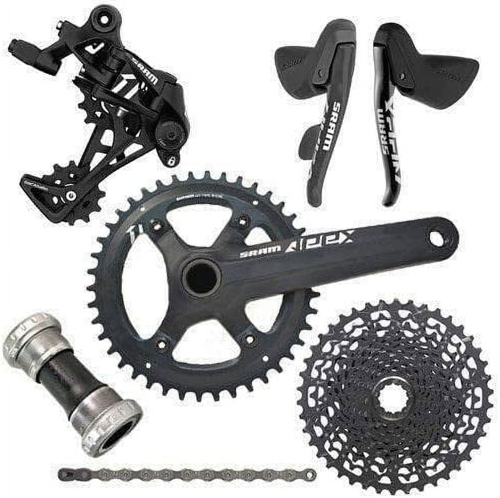 SRAM Apex1 GXP 10/11 Speed Crankset Asymmetry 42T Length 172.5mm BCD 110mm ,SY3526 (172.5mm ...