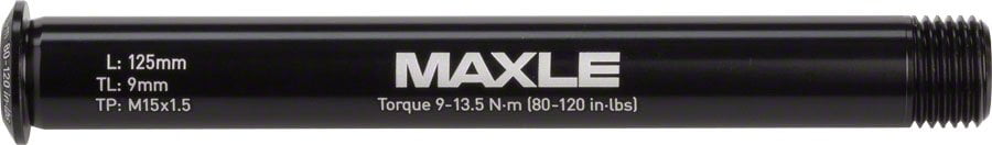 SRAM Axle Maxle Stealth Front Road, 15x100, Length 125mm, Thread Length ...