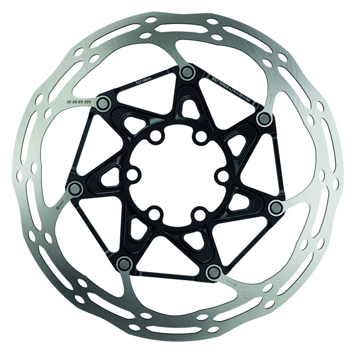 SRAM Centerline X Disc Brake Rotor, 180mm, 6-Bolt, Two-Piece, Steel ...