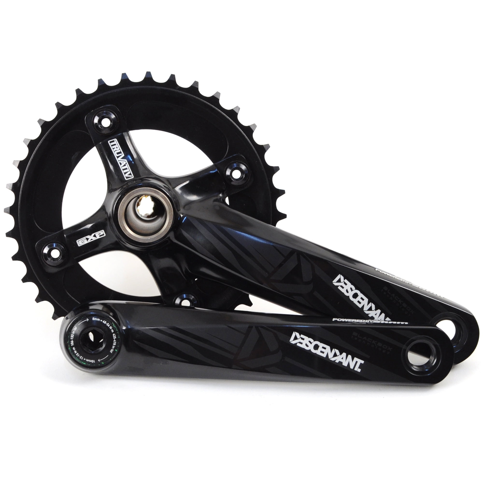 SRAM Descendant Mountain Bike Crankset GXP // 38T // 170mm - Walmart.com