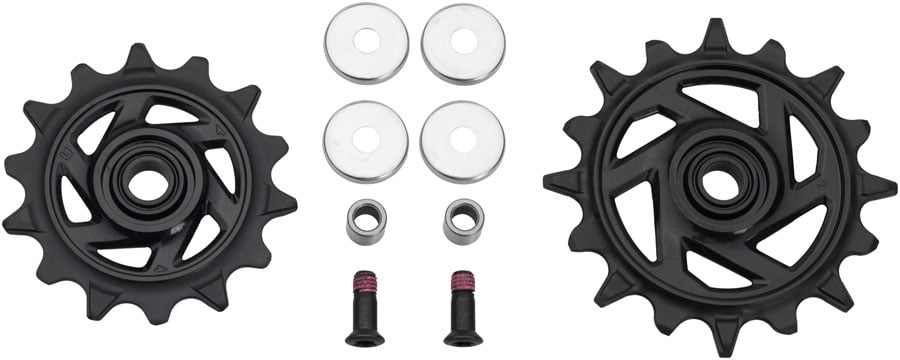 SRAM Eagle 70/90 T-Type Rear Derailleur Pulley Kit - 14t Upper and 16t ...