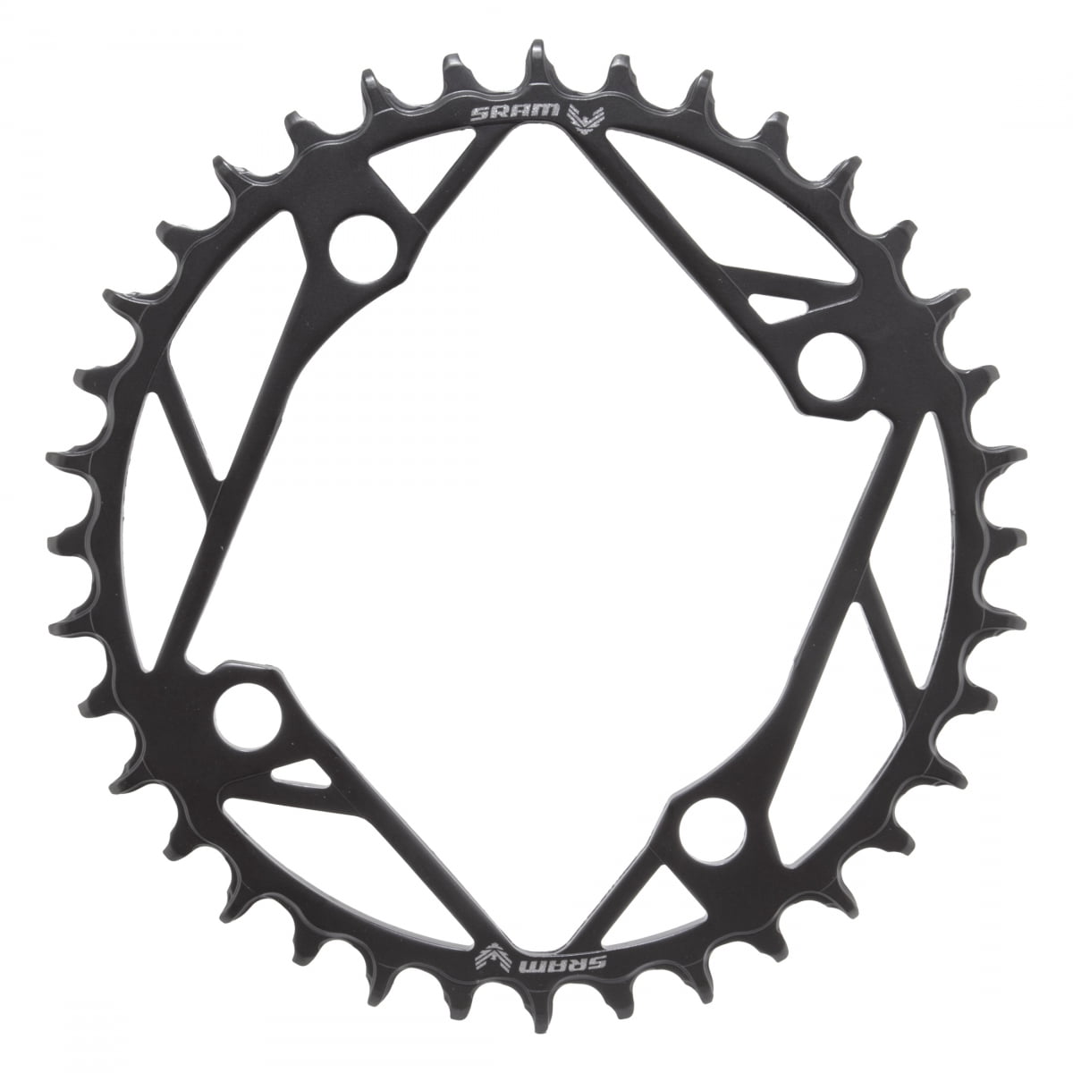 SRAM Eagle T-Type E-MTB Chainring, Teeth: 36, Speed: 12, BCD: 104 ...