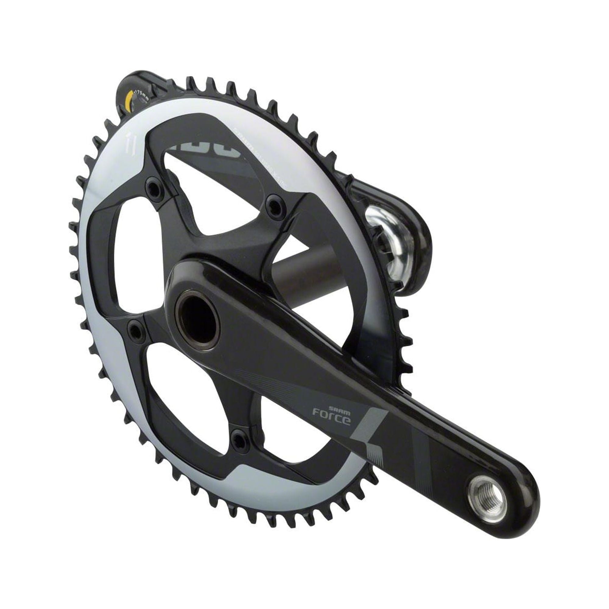 SRAM Force 1 Crankset - 175mm, 10/11-Speed, 52t, 130 BCD, GXP Spindle ...