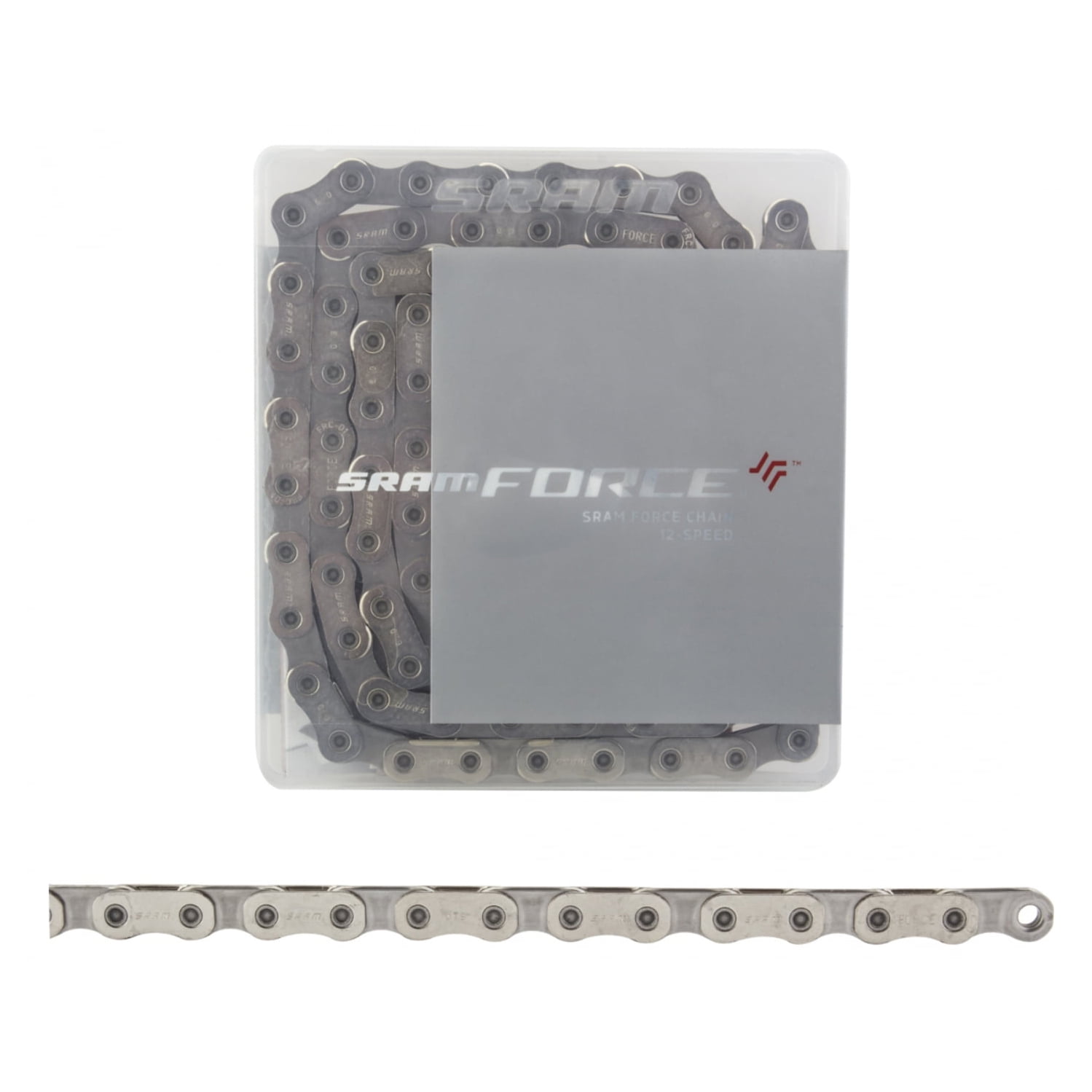 SRAM Force AXS 12 Speed Flattop Chain Silver - Walmart.com