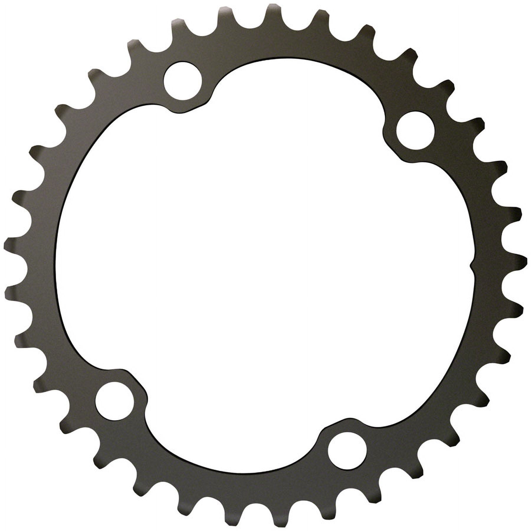 SRAM Force AXS Chainring- Black Tooth Count: 35 Chainring BCD: 107 ...