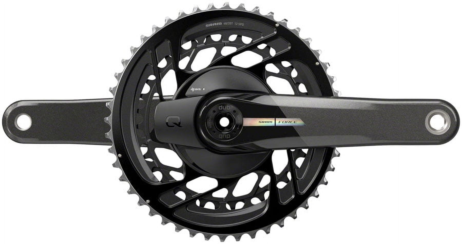 SRAM Force AXS Power Meter Crankset - 170mm, 2x 12-Speed, 46/33t ...