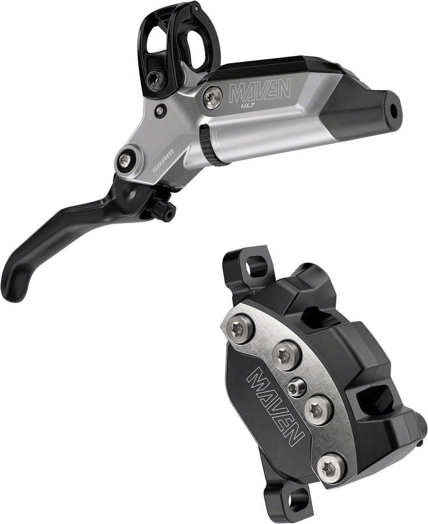 SRAM Maven Ultimate Stealth Disc Brake and Lever - Front, Post Mount, 4 ...
