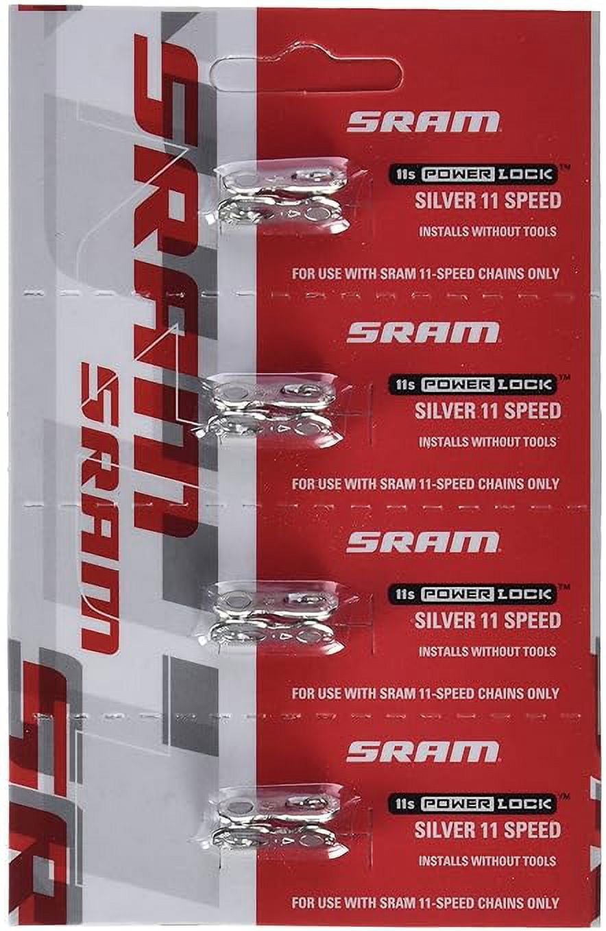 SRAM PowerLock Chain Connector 11-Speed, Silver, Pack of 4 - Walmart.com