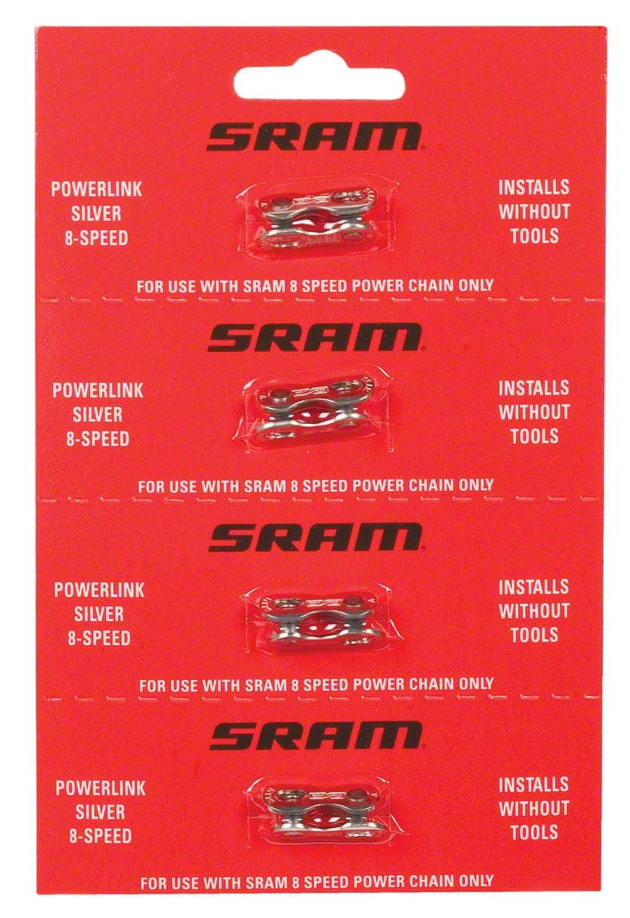 SRAM PowerLock Chain Link And Pin 8 Speed Card/4 - Walmart.com