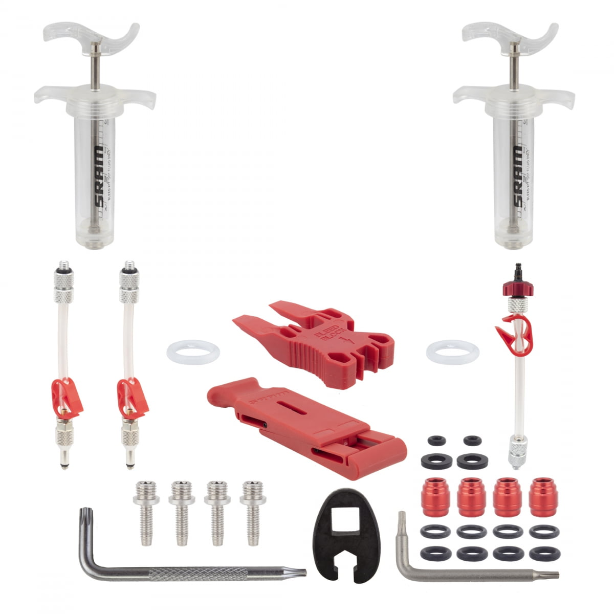SRAM Pro DOT V2 Bleed Syringe Hose Kit No Fluid - Walmart.com