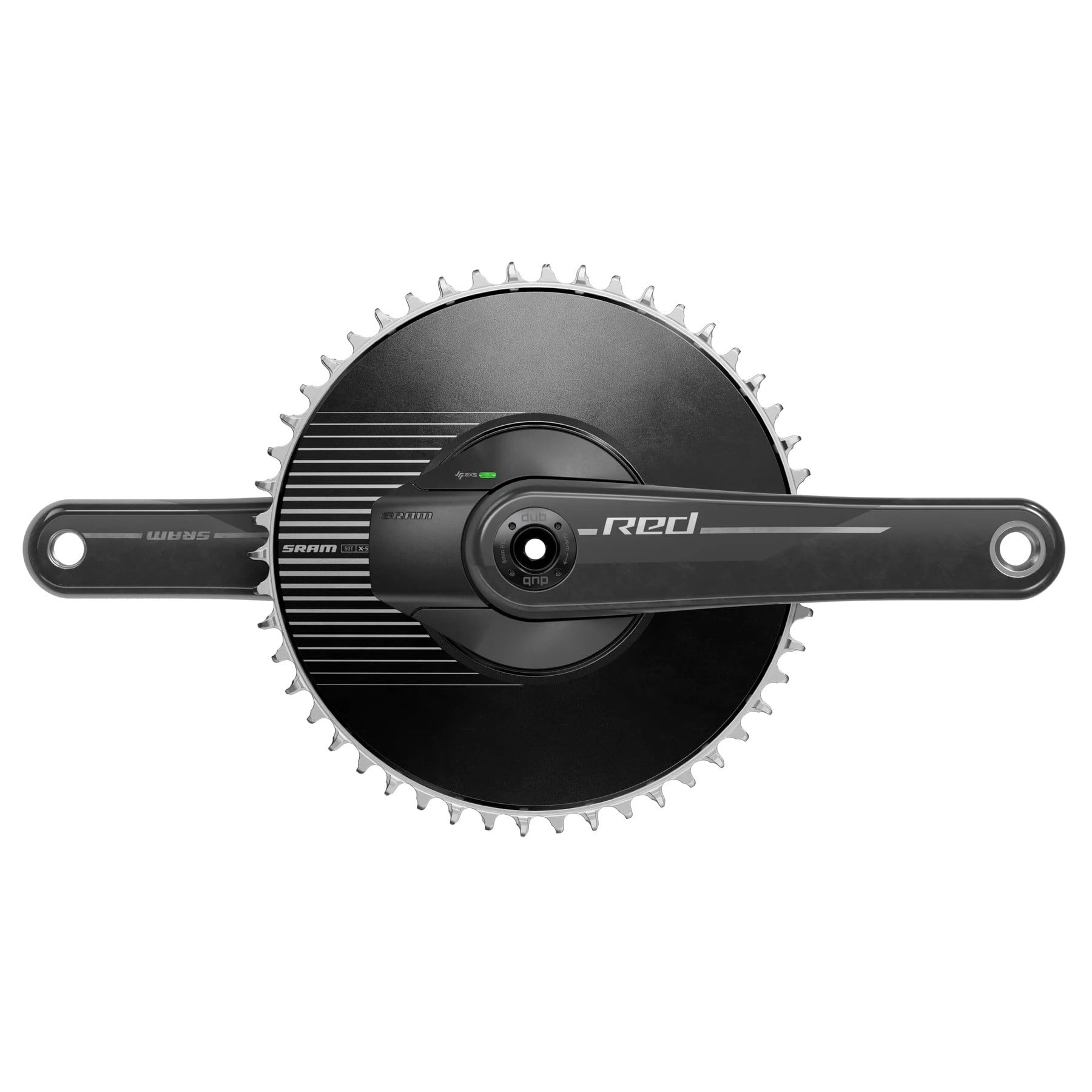 SRAM RED 1 AXS Power Meter Crankset - 165mm, 12-Speed, 50t Aero ...