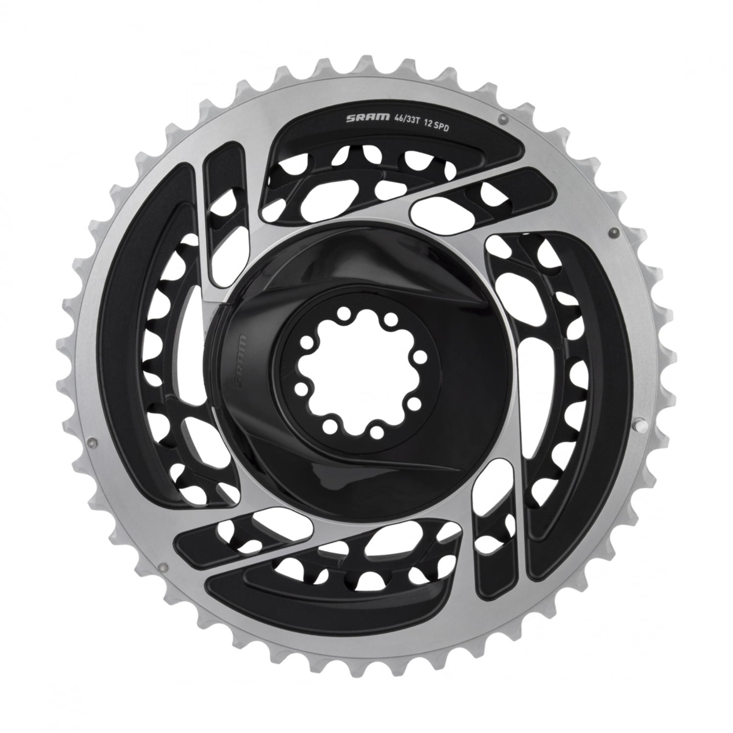 SRAM Red AXS Chainring Set 46t / 33t SRAM Direct Mount 2x12-Speed ...