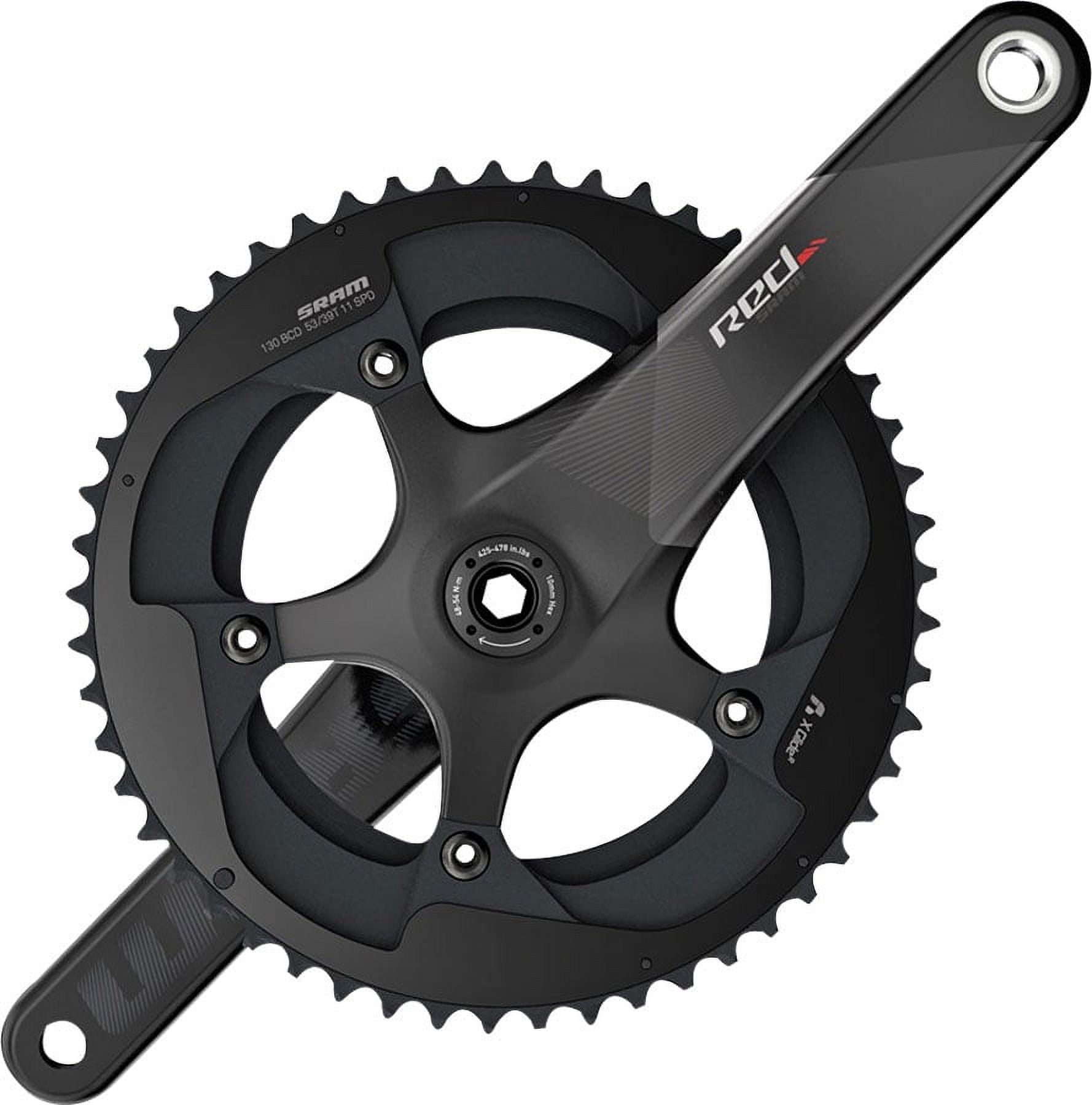 SRAM Red Crankset GXP 11-Speed 175 50-34 No BB C2 - Walmart.com