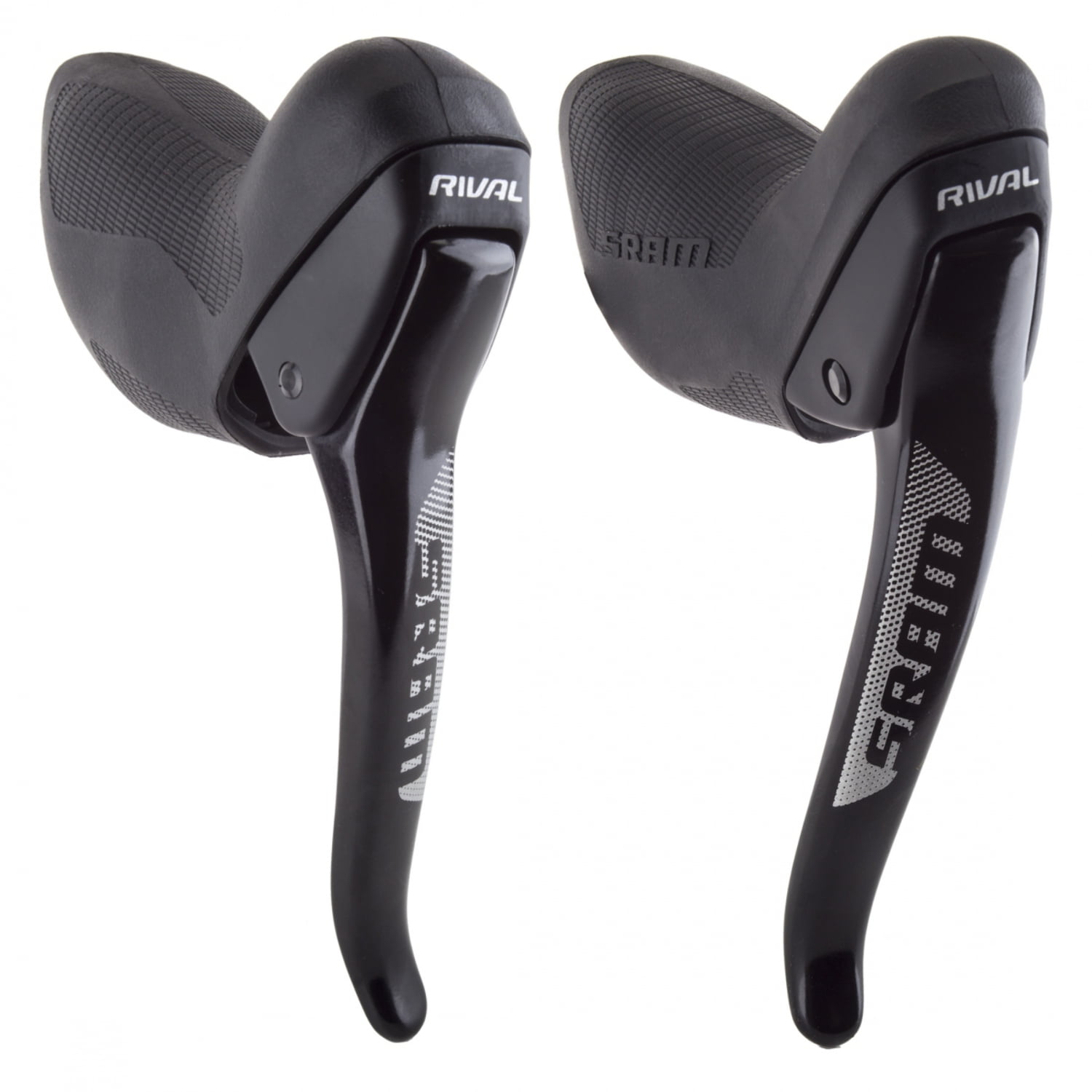 SRAM Rival 1 1x11 Cable Brake Lever Drop Bar Pair Black - Walmart.com