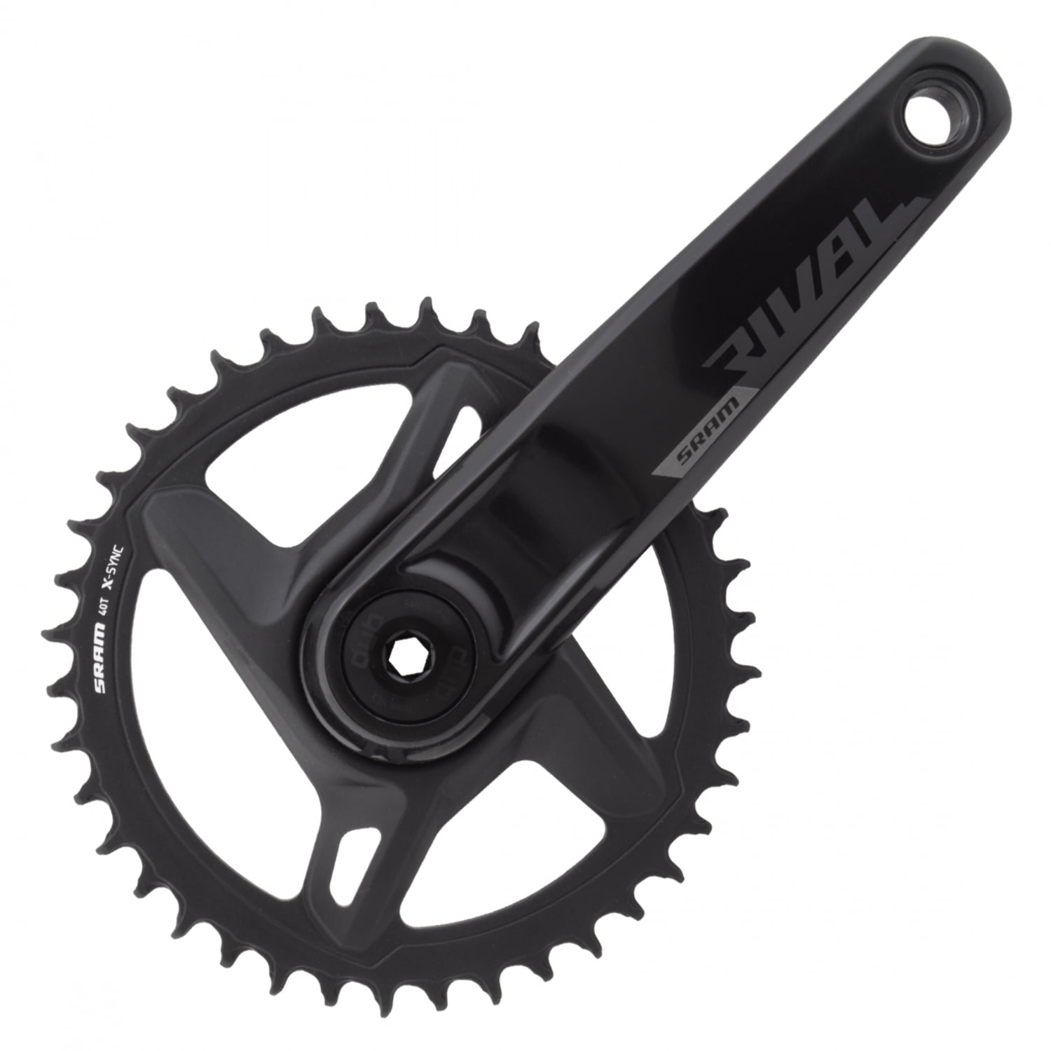 SRAM Rival 1 AXS Wide Crankset 172.5mm 12-Speed 40t |DUB Spindle Interface - Walmart.com
