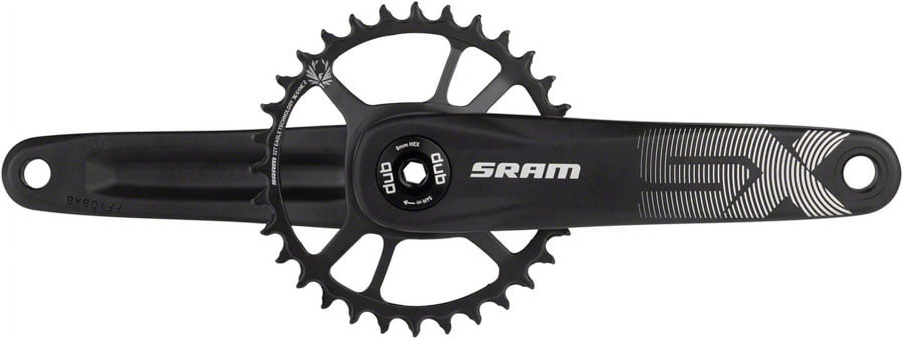 SRAM SX Eagle Crankset, Alu Arms, 165mm 12-Speed 32t DUB Spindle ...