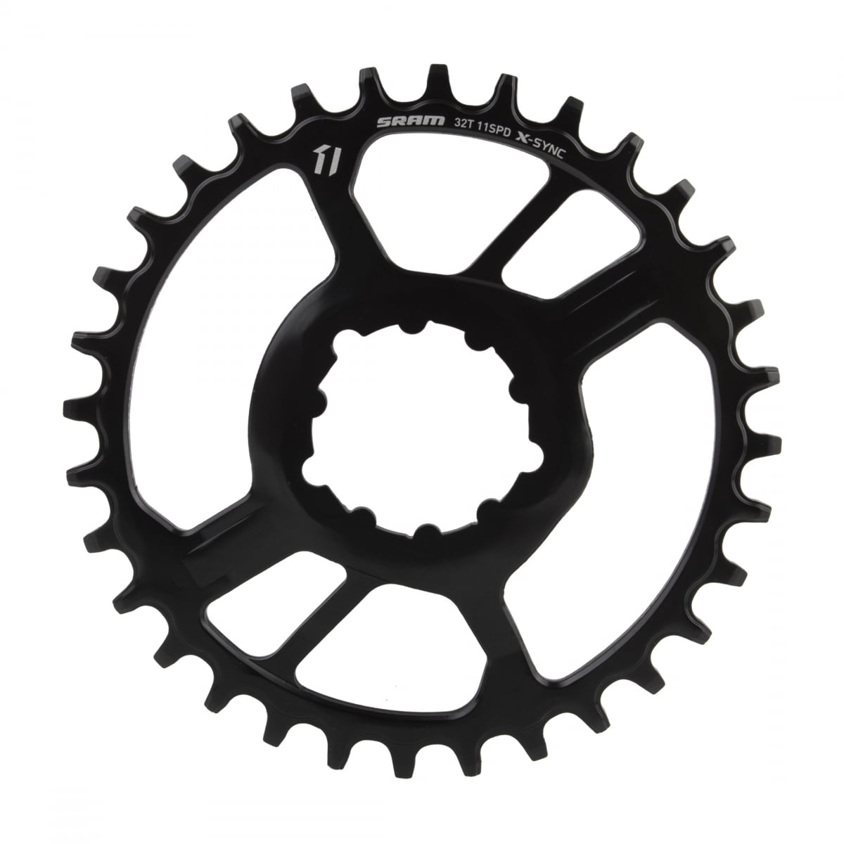 SRAM X-Sync Chainring 32t Direct Mount 10/11-Speed Steel Black Mountain ...