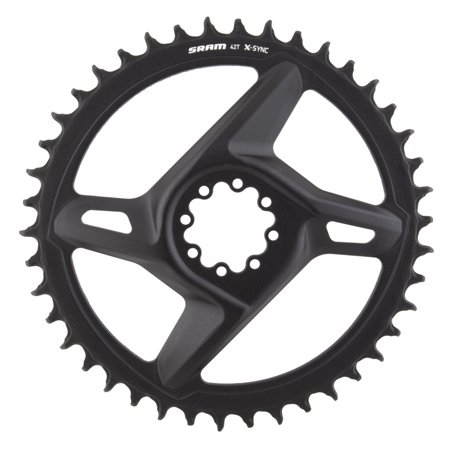 SRAM X-Sync Road Chainring 42t Direct Mount 12-Speed Aluminum Black For ...