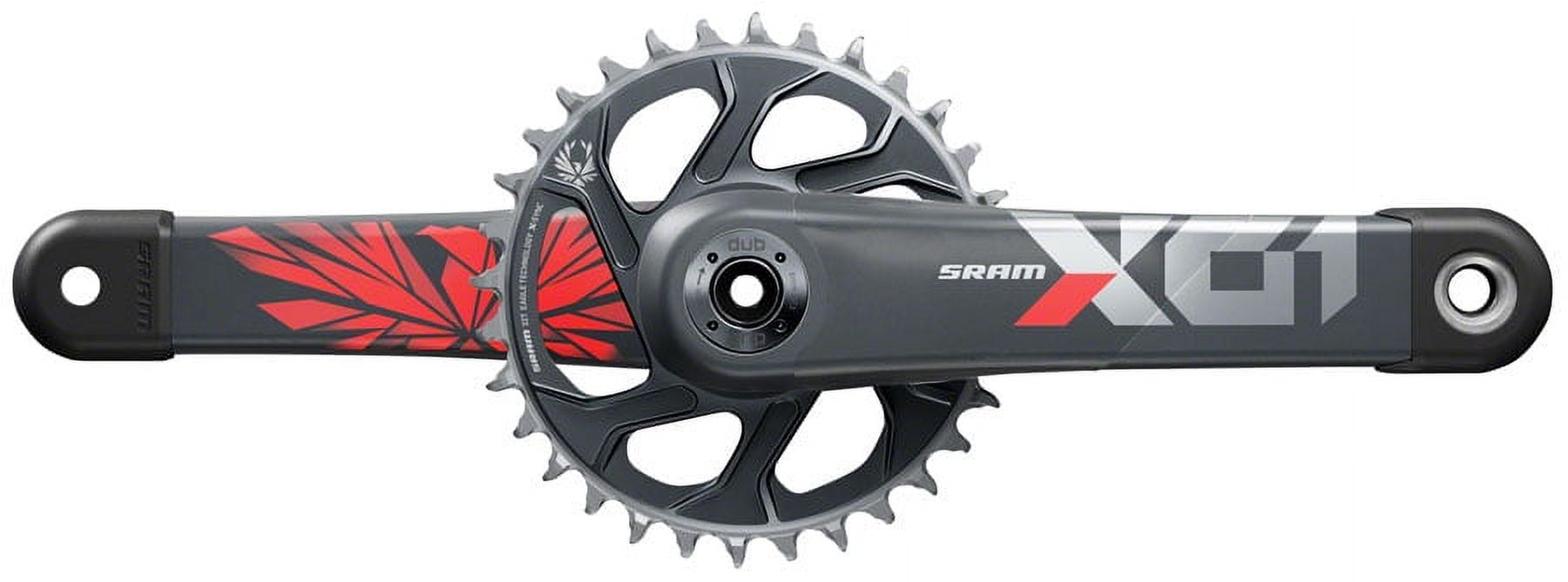 SRAM X01 Eagle Boost Crankset 170mm 12-Speed 32t DUB Spindle Interface ...