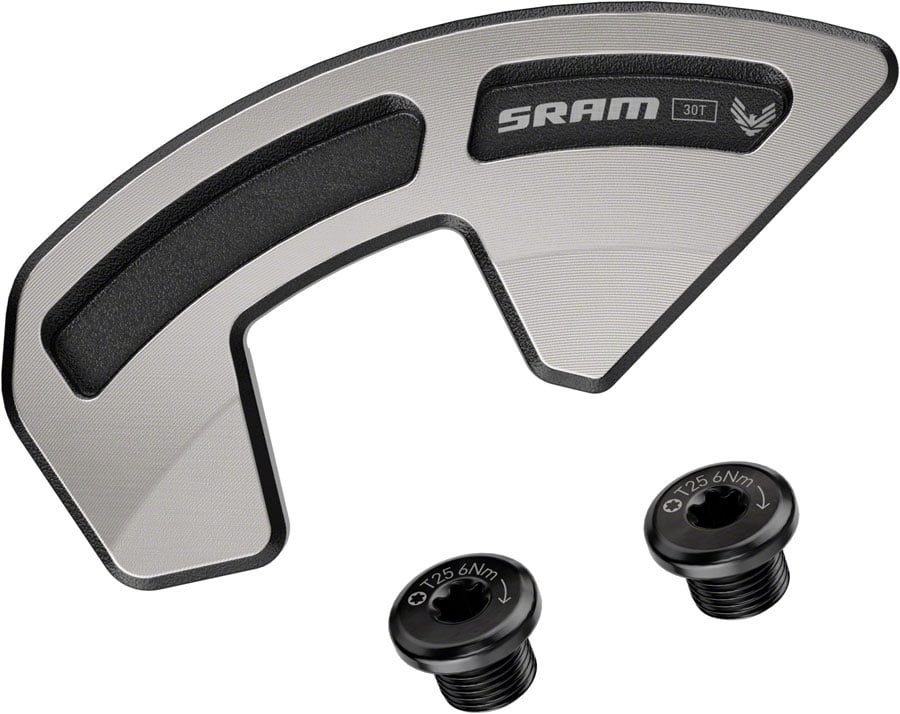 SRAM XX Eagle T-Type Single Ring Impact/Bash Guard Kit - For 30t ...