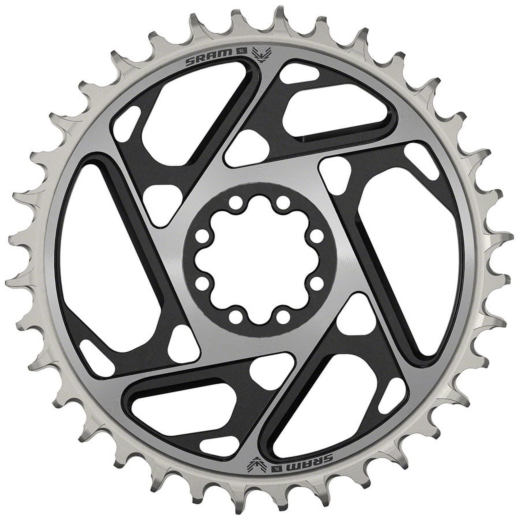 SRAM XX SL Eagle T-Type Direct Mount Chainring - 36t, 12-Speed, 8-Bolt ...